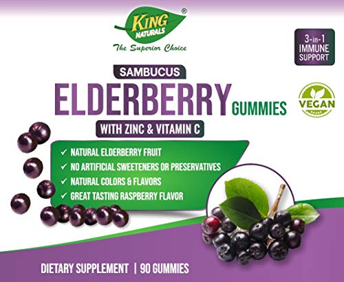 elderberry gummies with vitamin C boost