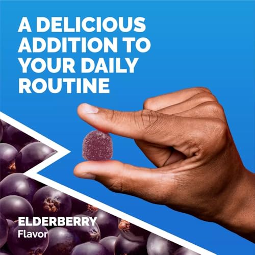 Elderberry gummies with vitamin C