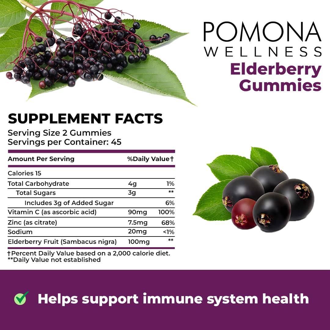 elderberry gummies with vitamin C