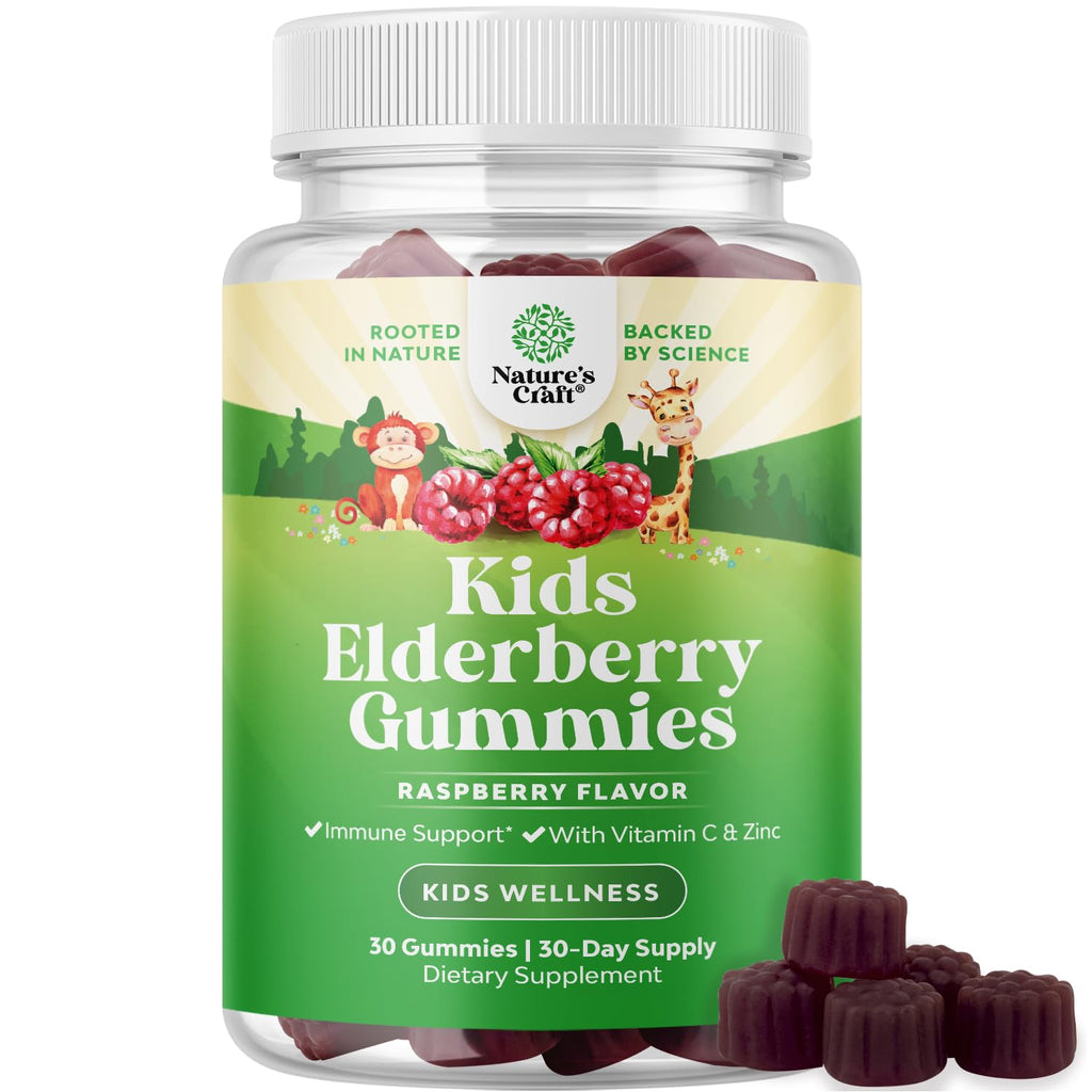 Elderberry gummies with vitamin C