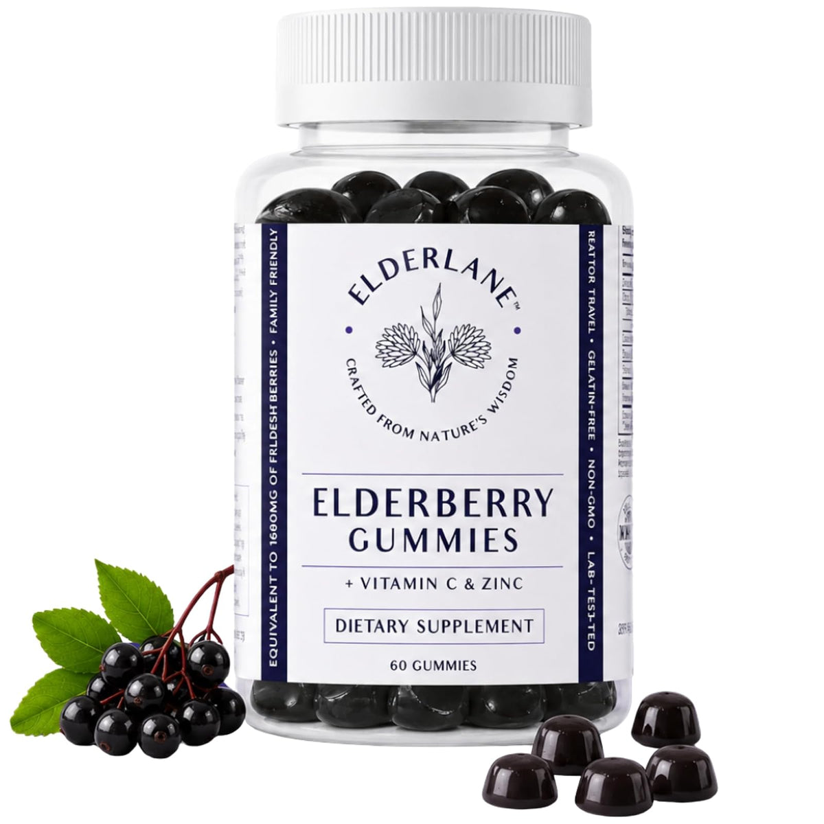 elderberry gummies with vitamin C