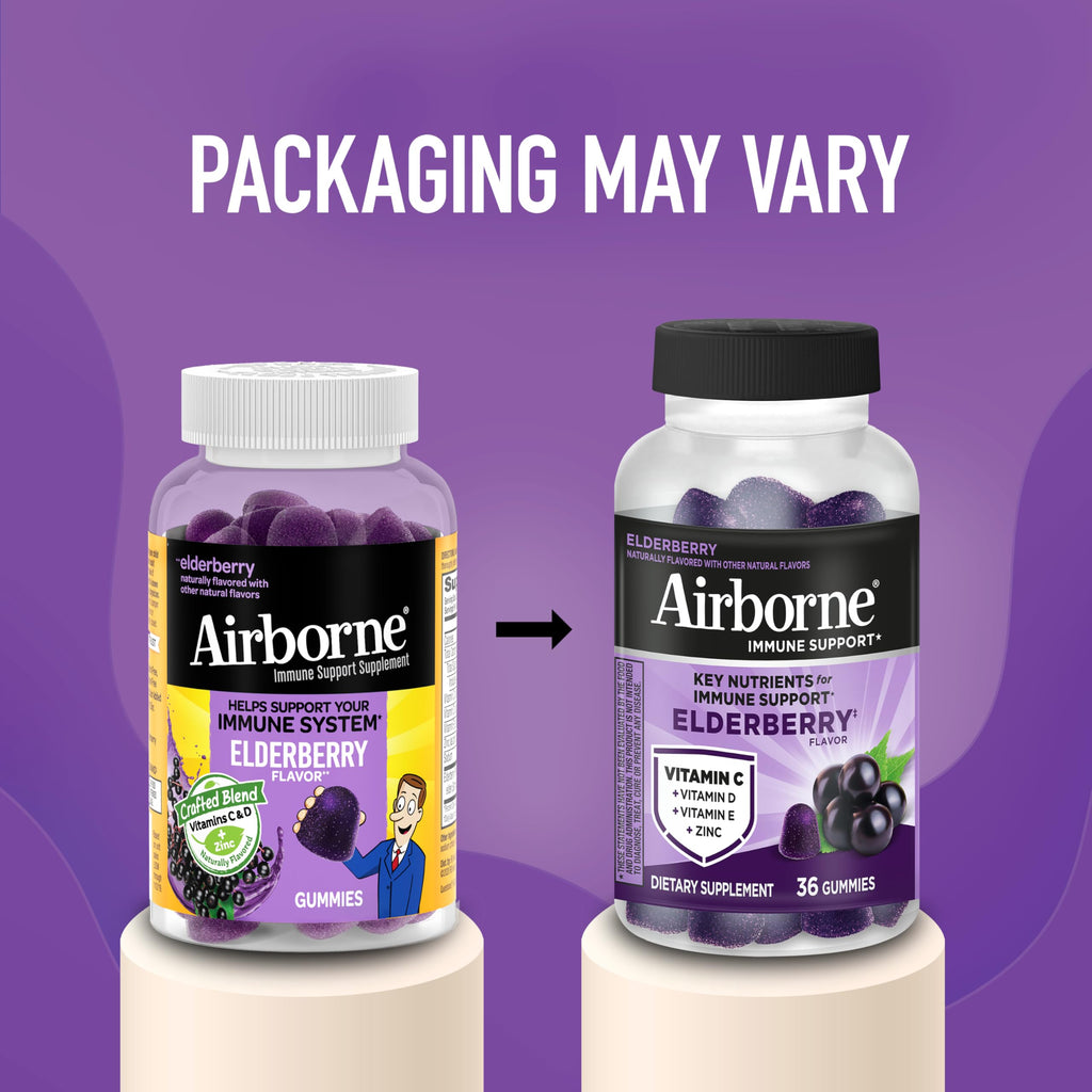 elderberry gummies with vitamins C D E