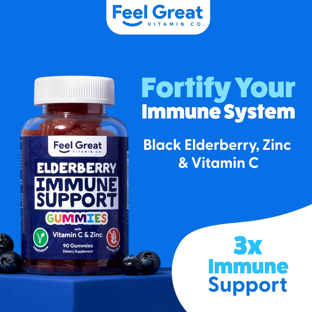 elderberry gummies with zinc and vitamin C