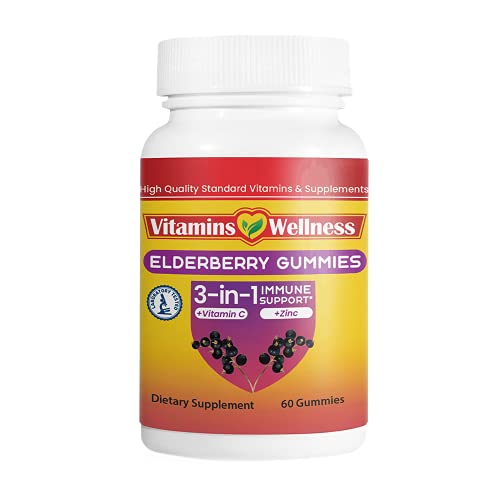 elderberry gummies with zinc benefits