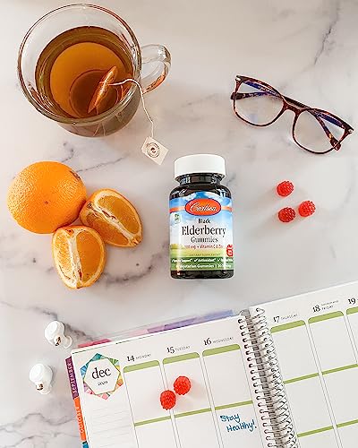 Elderberry gummies with zinc for enhanced wellness