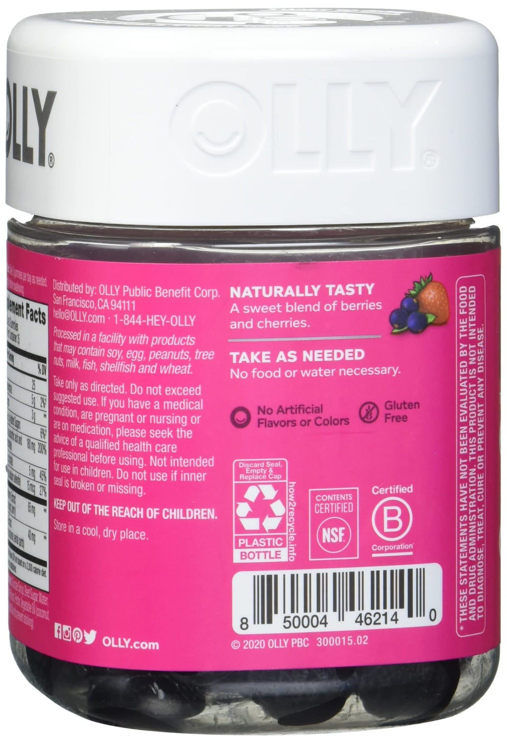 Elderberry gummy pack for health