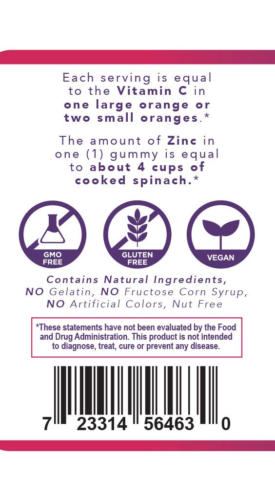 Elderberry gummy vitamins for immune boost