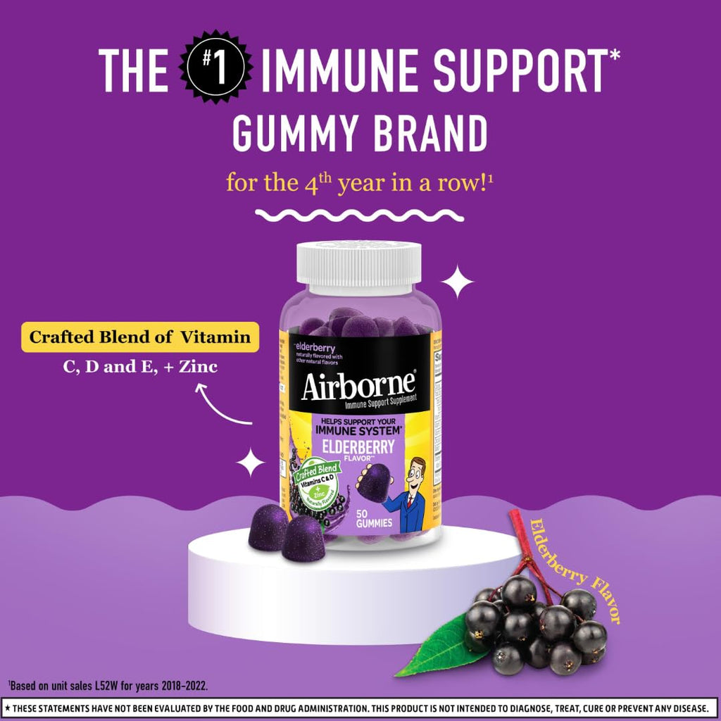 Elderberry gummy vitamins for kids