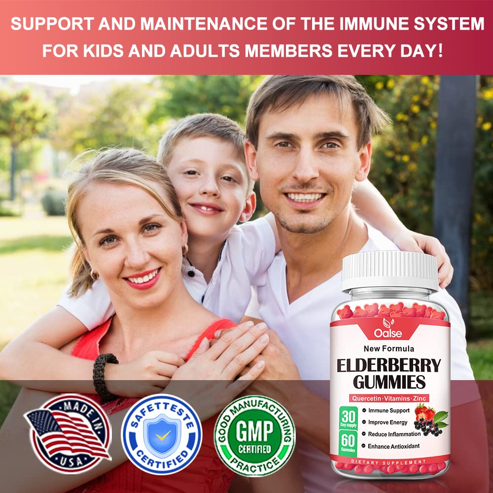 elderberry gummy vitamins for whole family