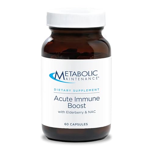 Elderberry immune support capsules