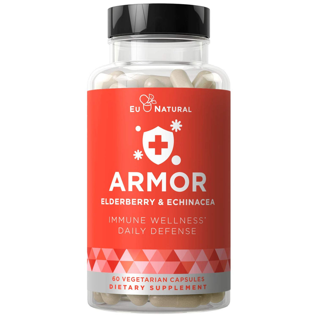 Elderberry immune support capsules