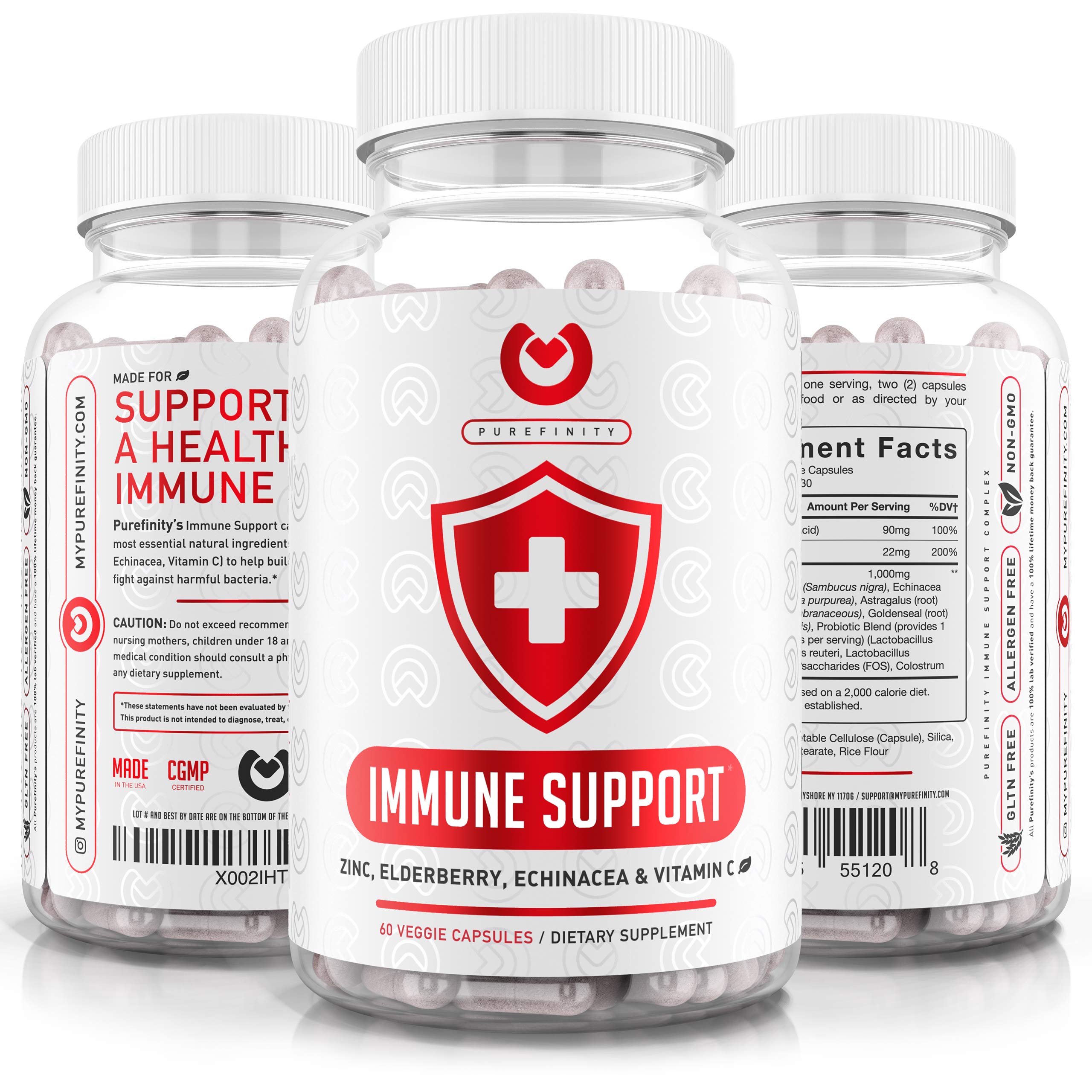 elderberry immune support capsules