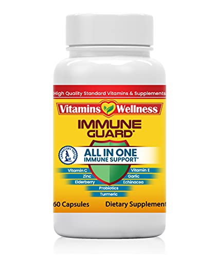 Elderberry immune support capsules