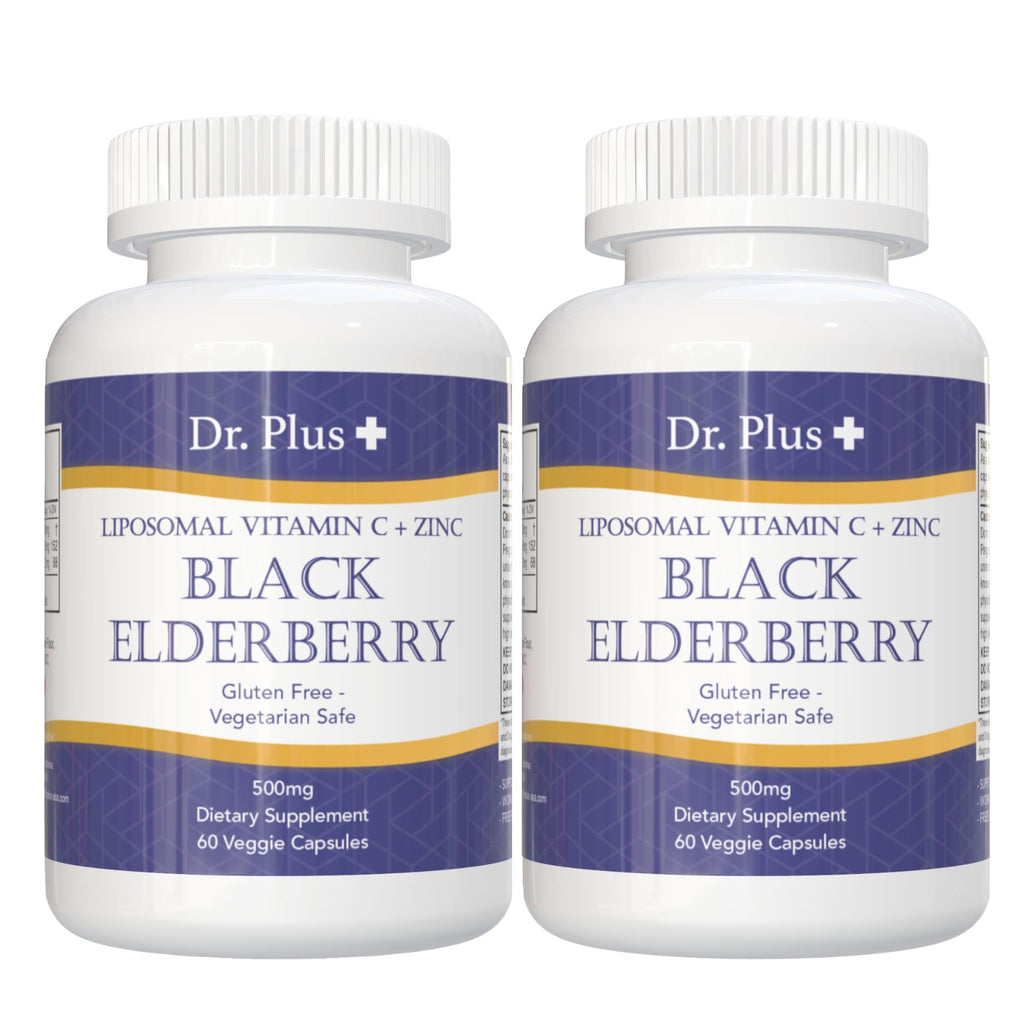 Elderberry immune support capsules