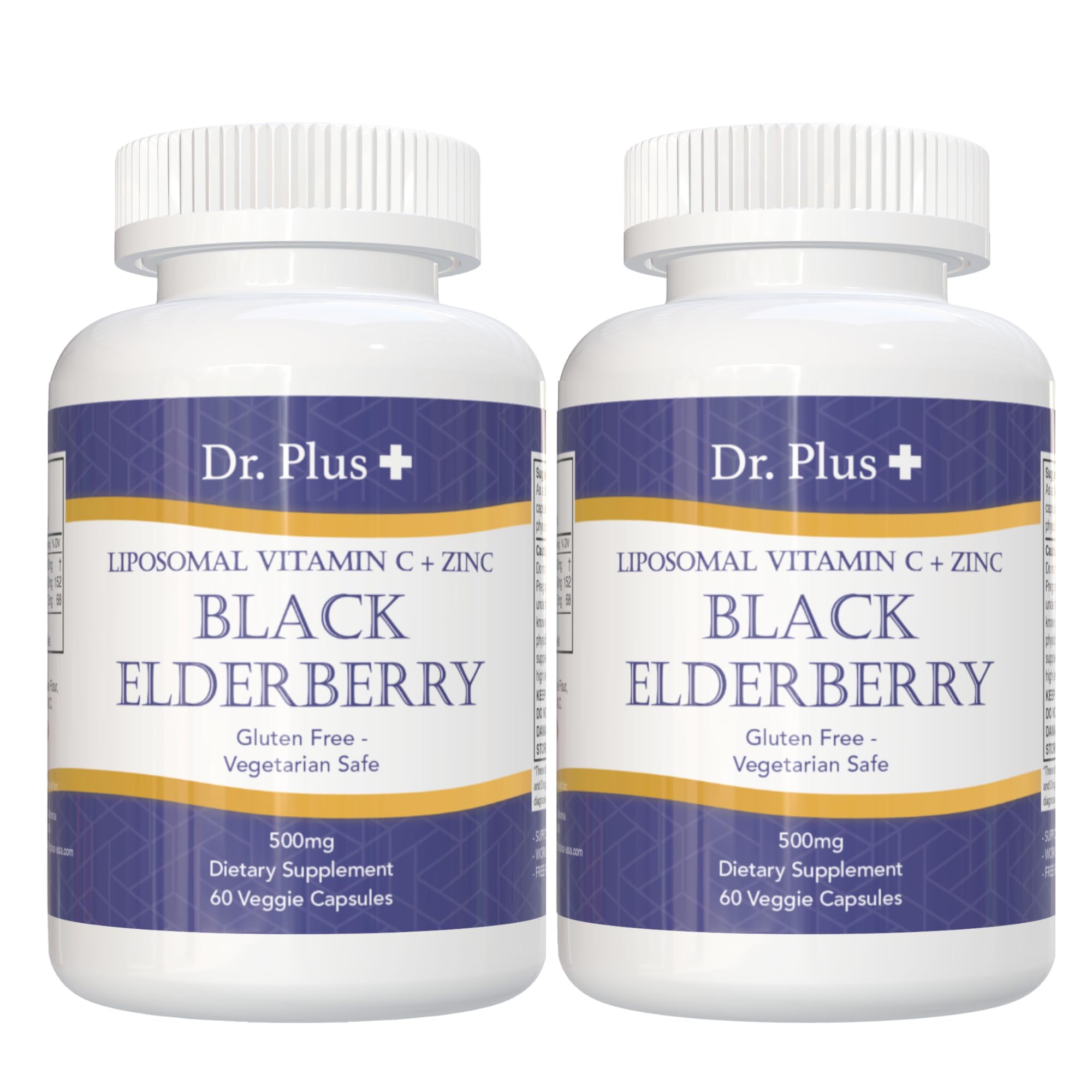 Elderberry immune support capsules
