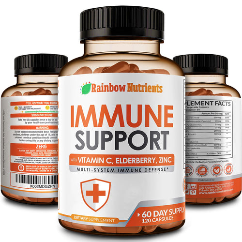 elderberry immune support capsules