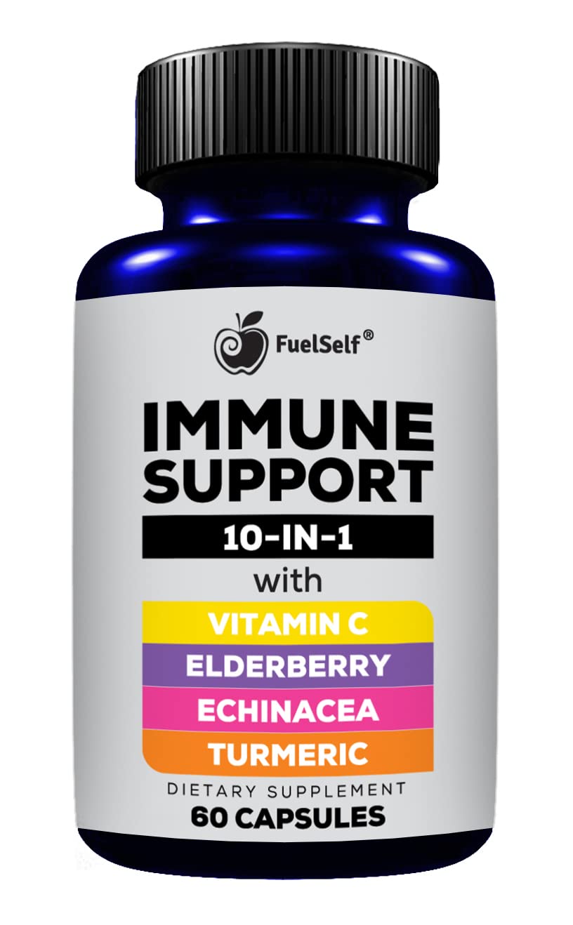 elderberry immune support capsules