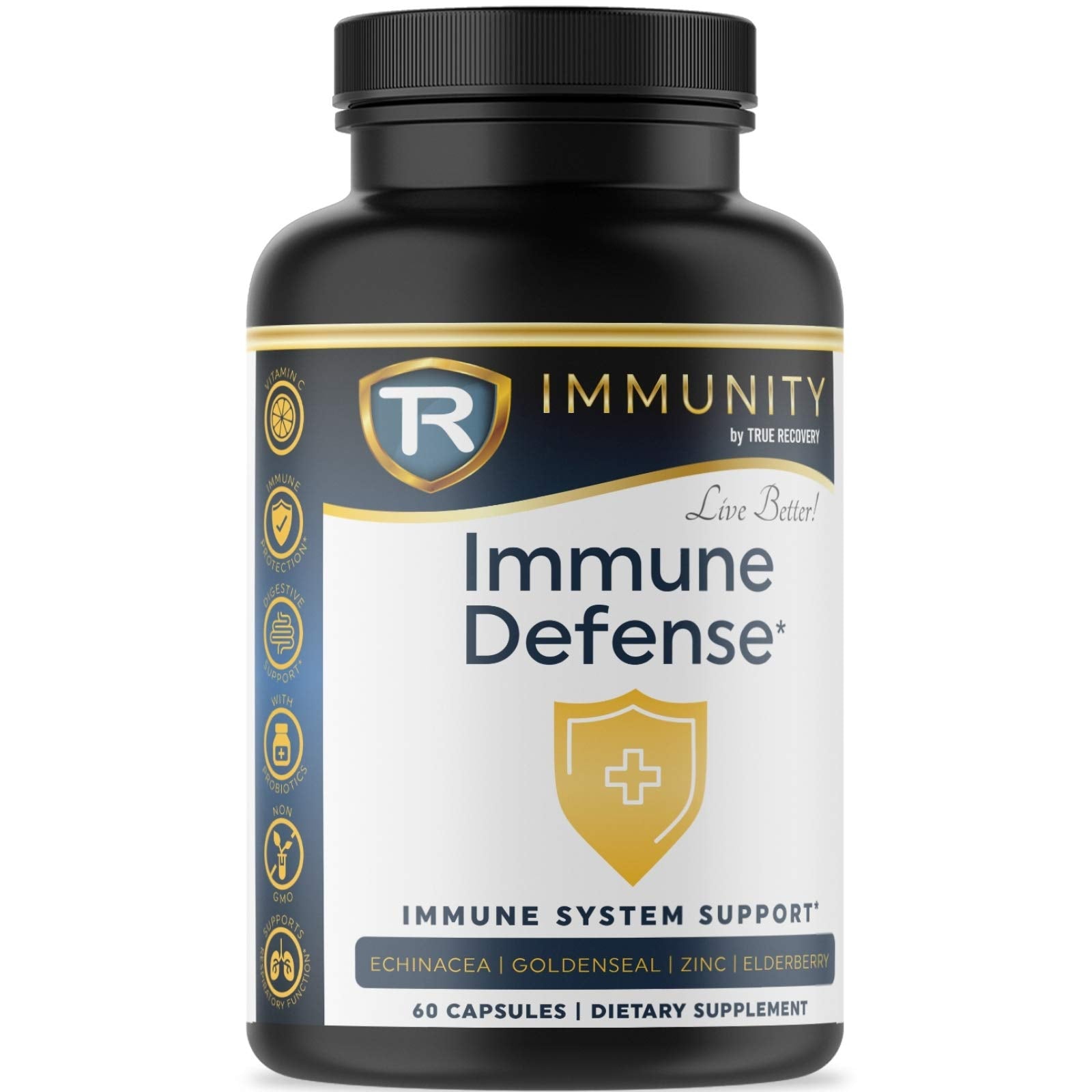 elderberry immune support capsules