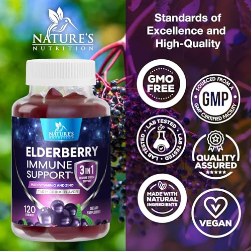 Elderberry immune support for the family