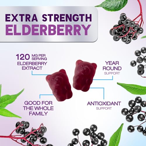 Elderberry immune support for winter wellness