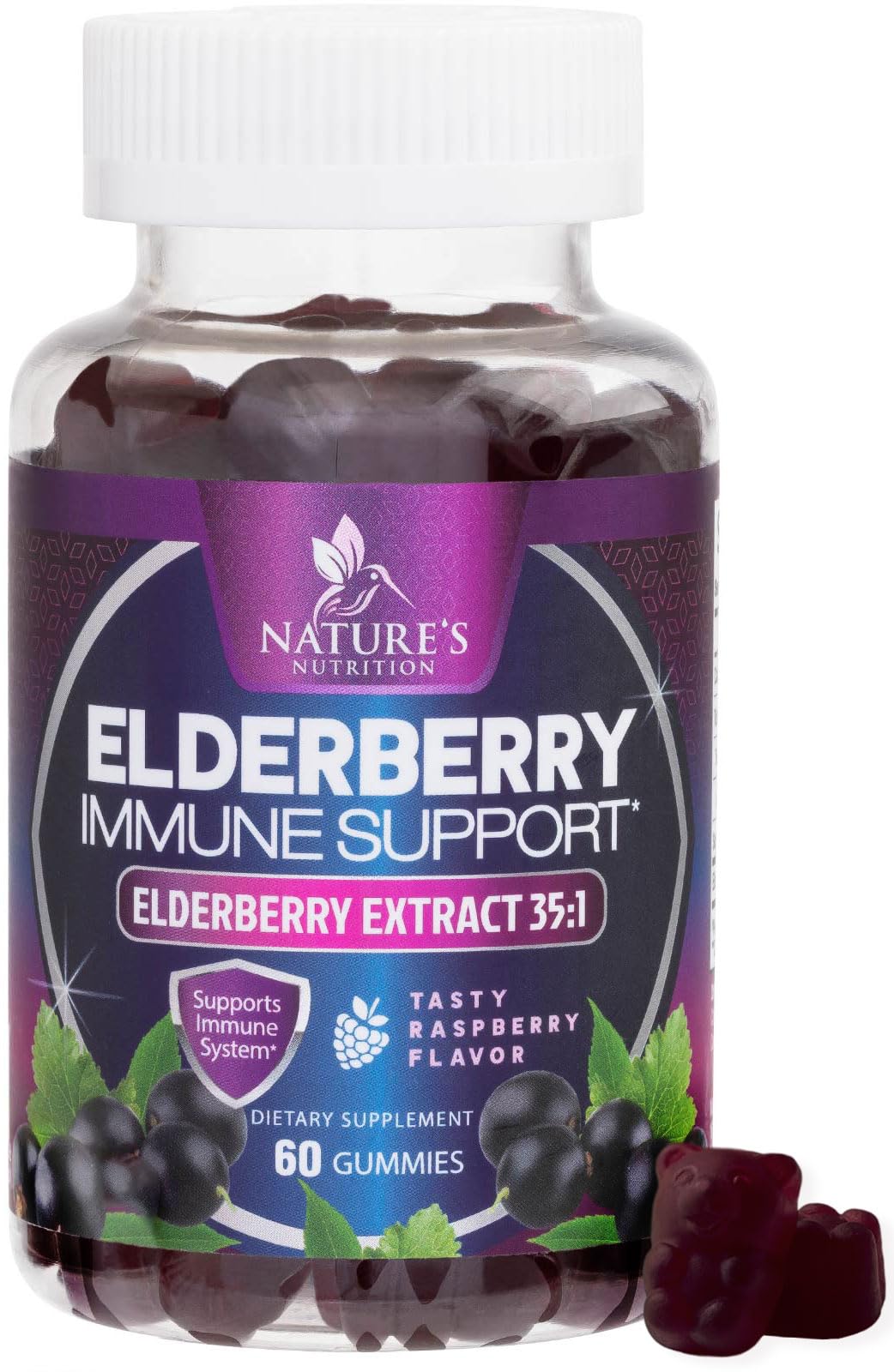elderberry immune support gummies