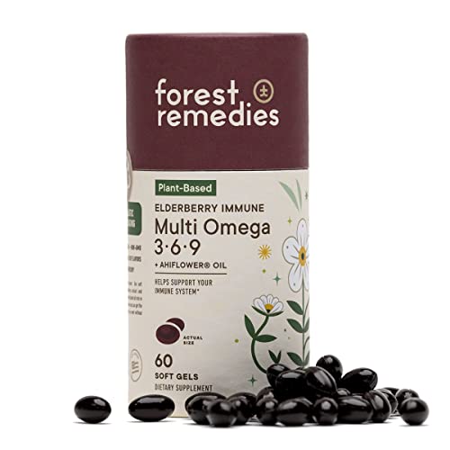 Elderberry immune support soft gels