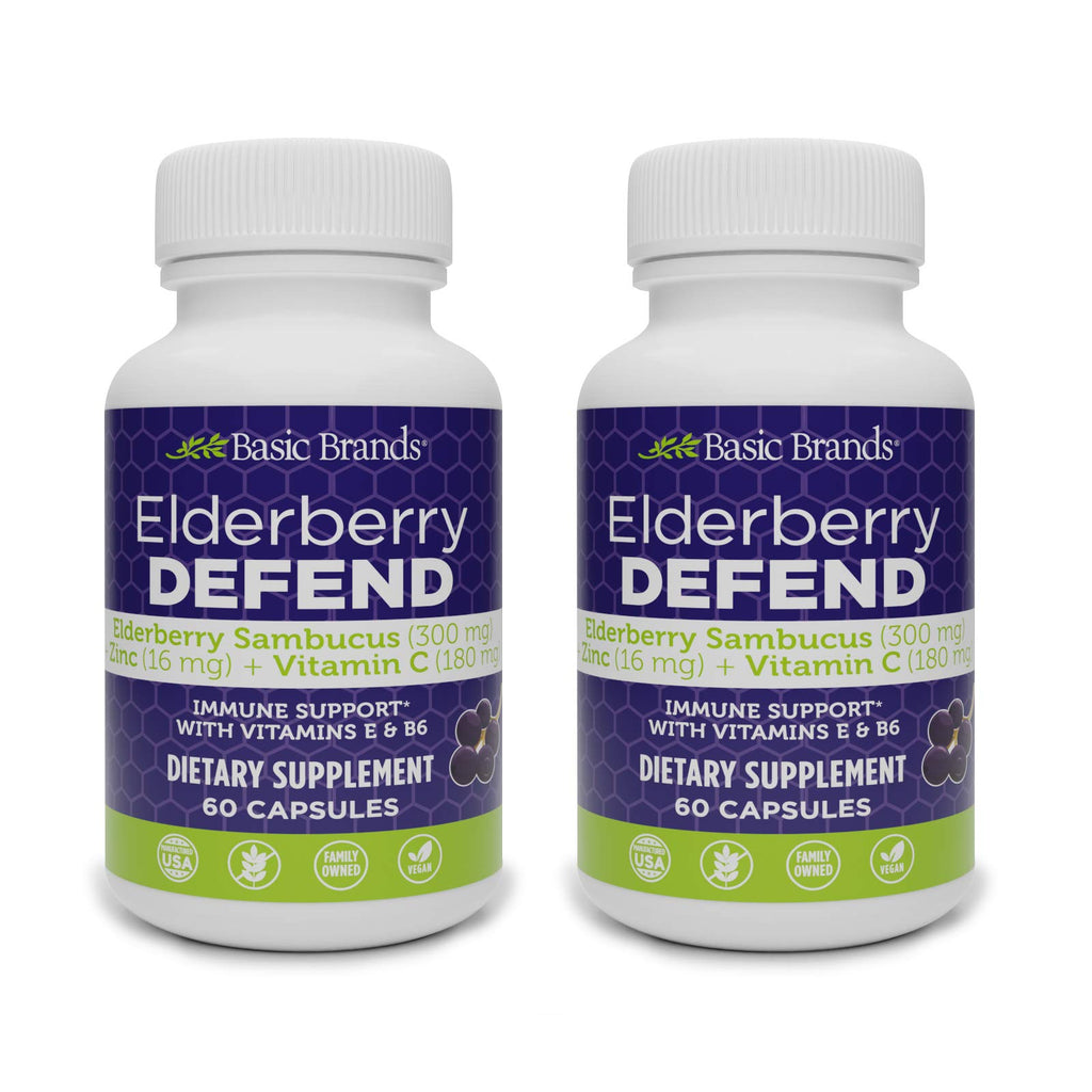 Elderberry immune support supplement