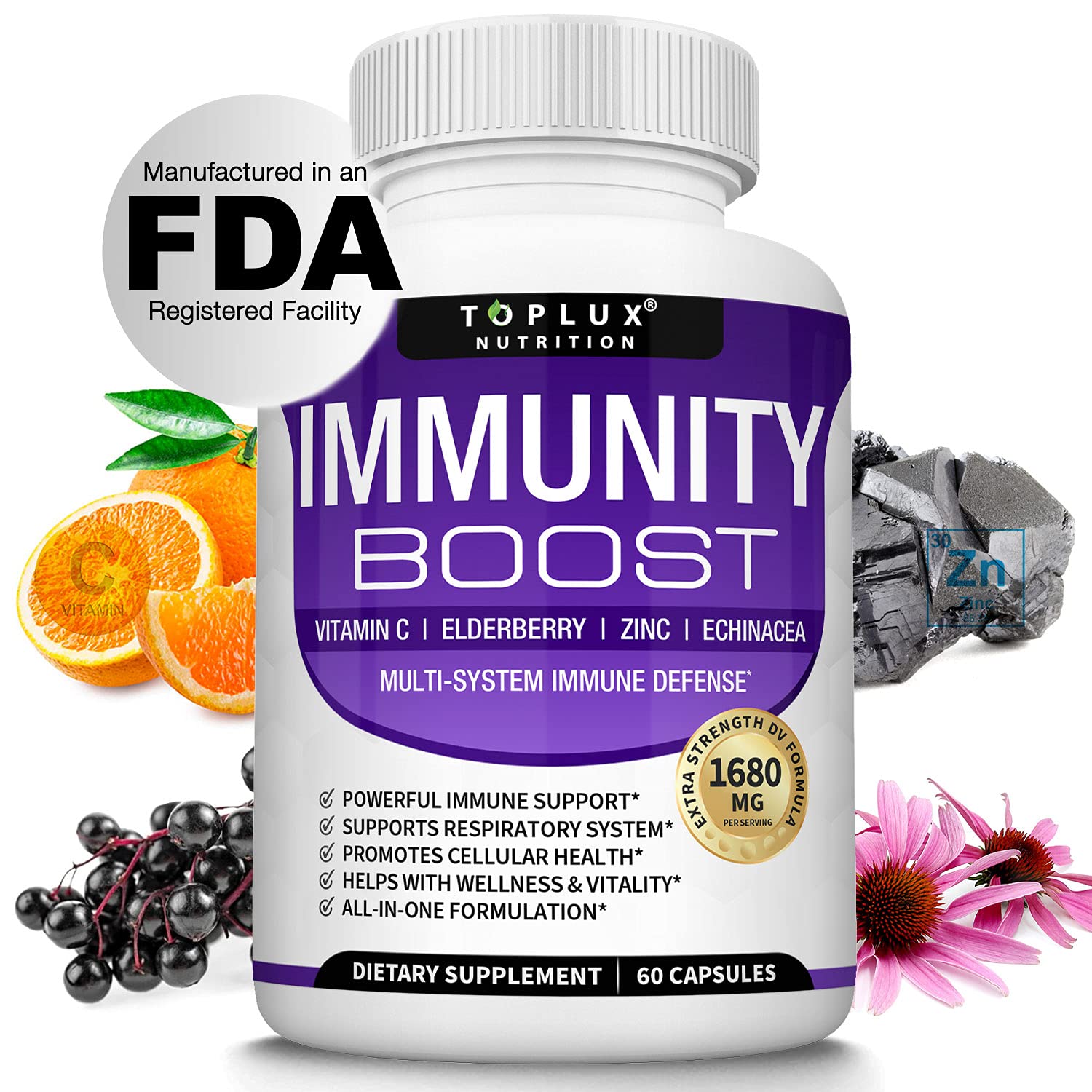 Elderberry immune support supplement