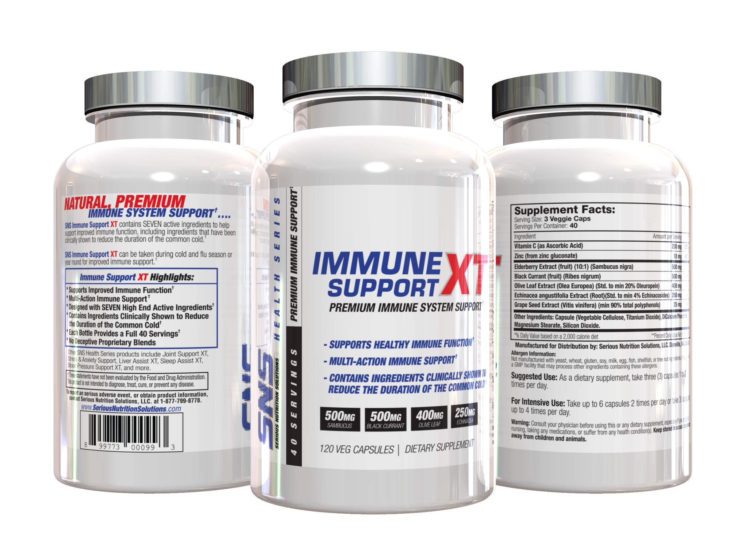 Elderberry immune support supplement