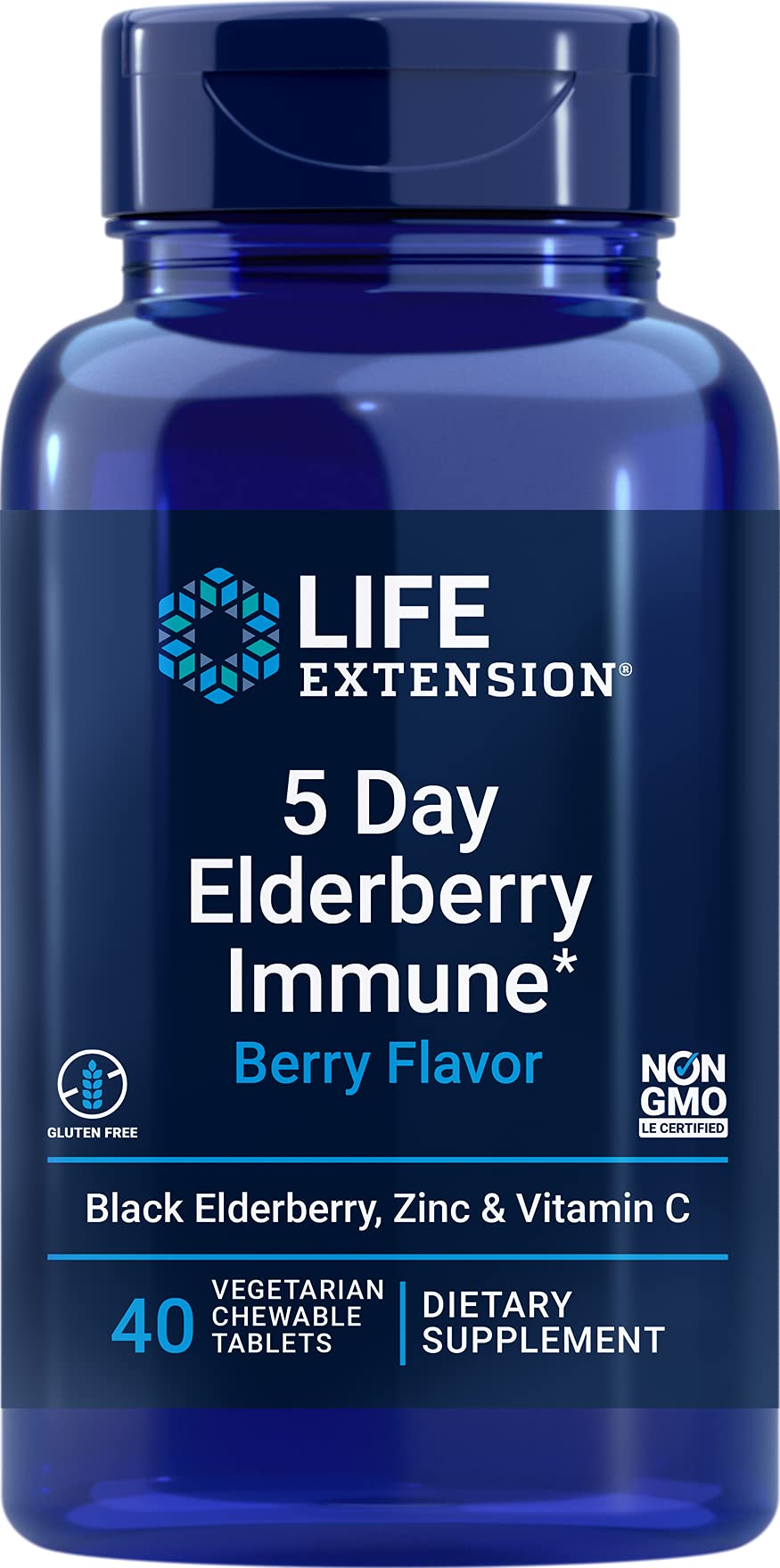 Elderberry immune support tablets