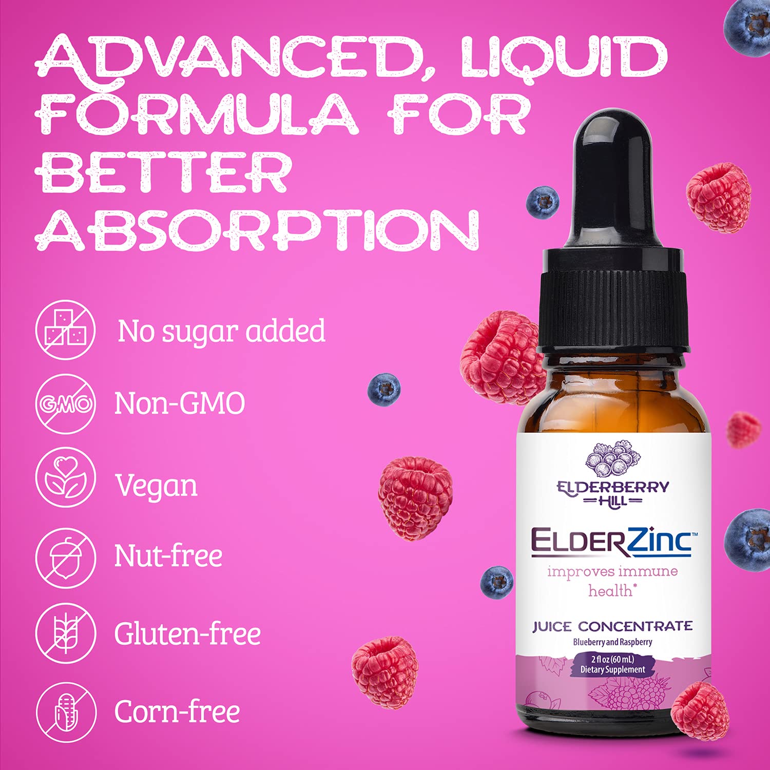 Elderberry immunity support for adults