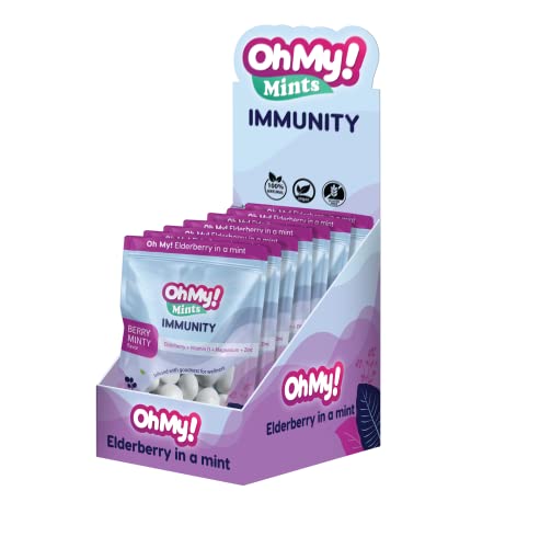 Elderberry infused immune support supplement