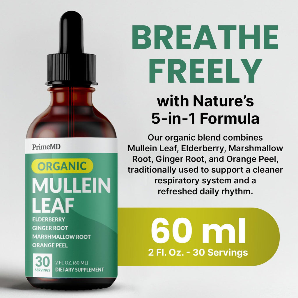 Elderberry infused mullein tincture