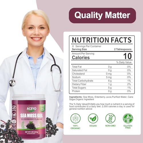 elderberry infused sea moss supplement