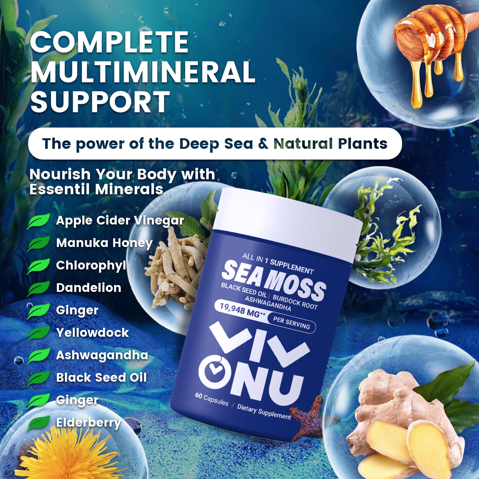 elderberry infused turmeric capsules