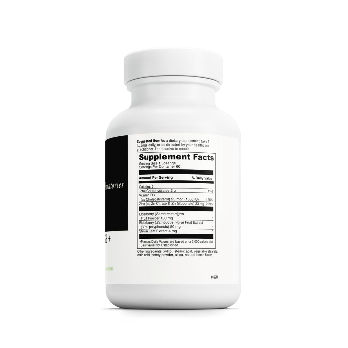 Elderberry infused zinc lozenge benefits