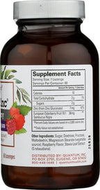 Elderberry infused zinc lozenges for vitality