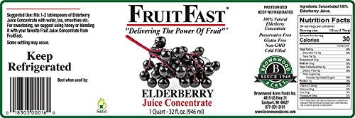elderberry juice for daily nutrition