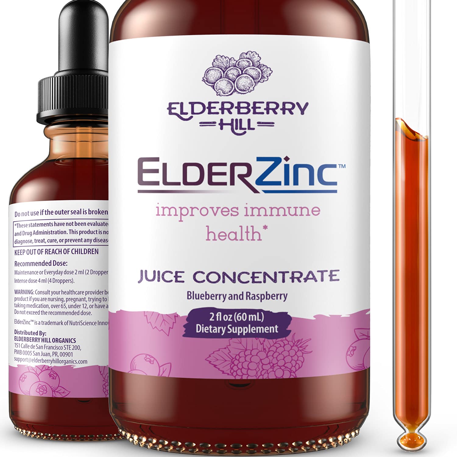 Elderberry liquid drops for immunity