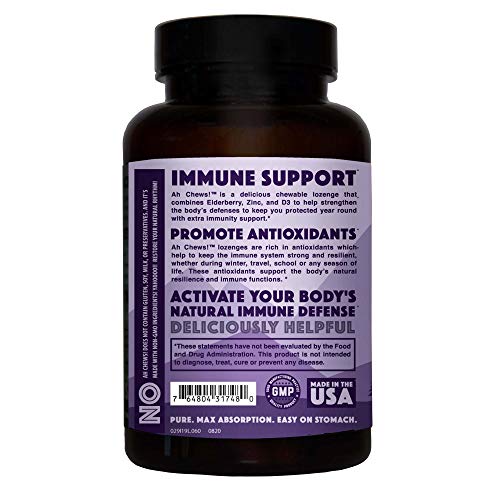 elderberry lozenges for cold season