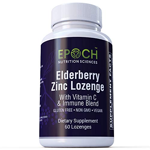Elderberry lozenges for immune health