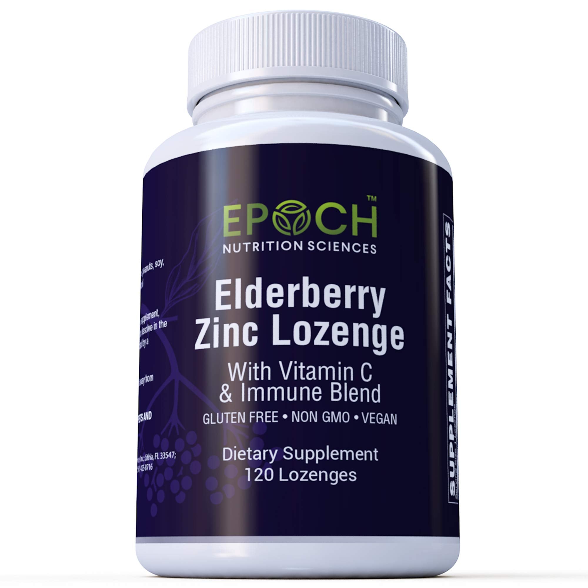 Elderberry lozenges for immune health