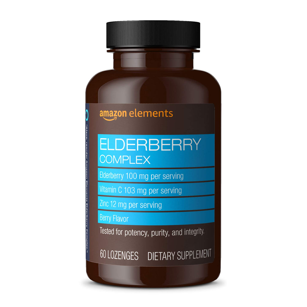 Elderberry lozenges for immune support