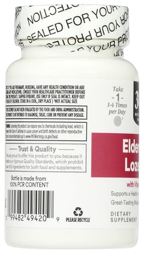 elderberry lozenges for seasonal support