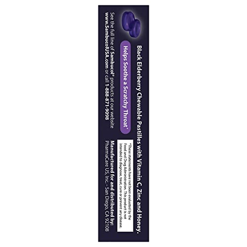 elderberry lozenges for seasonal wellness