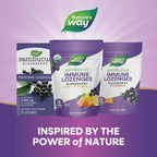 Elderberry lozenges for seasonal wellness