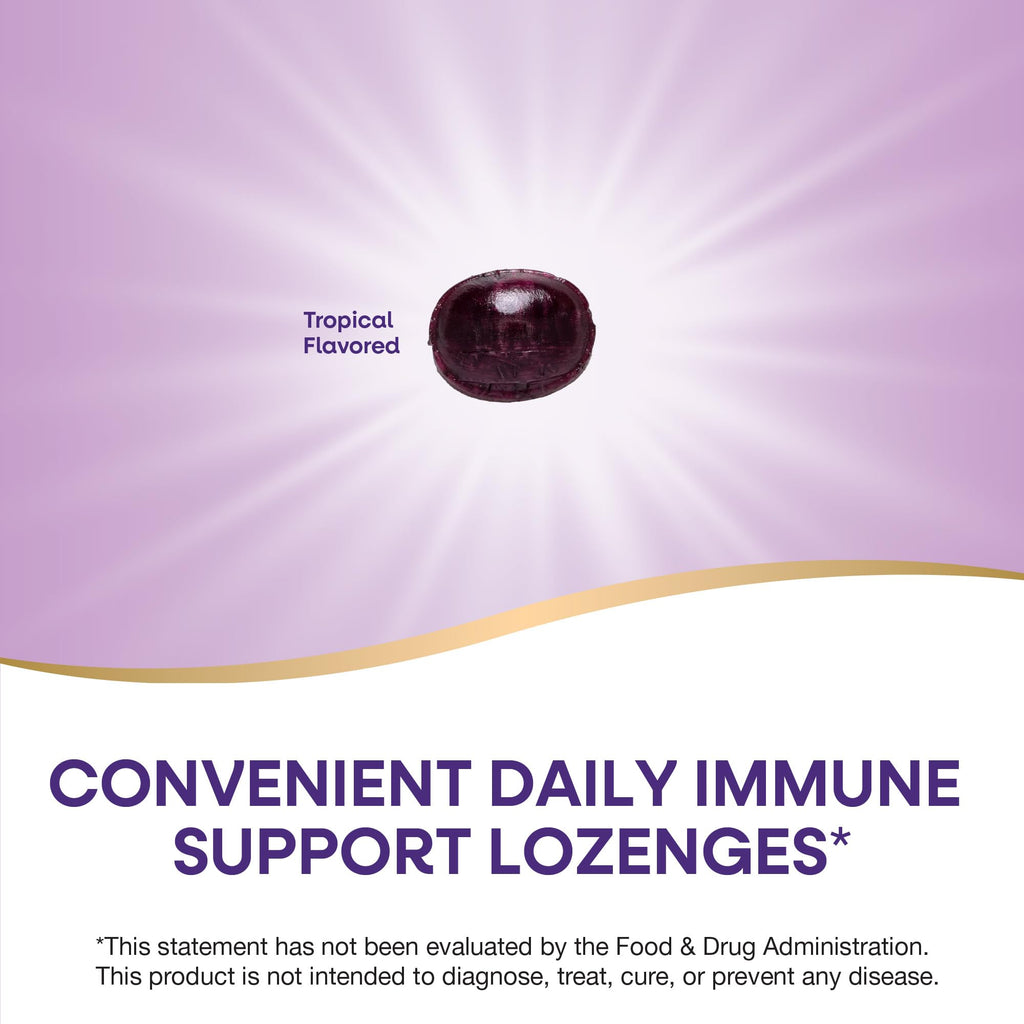 Elderberry lozenges with vitamin C boost