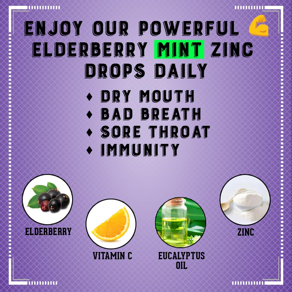 elderberry mint for fresh breath