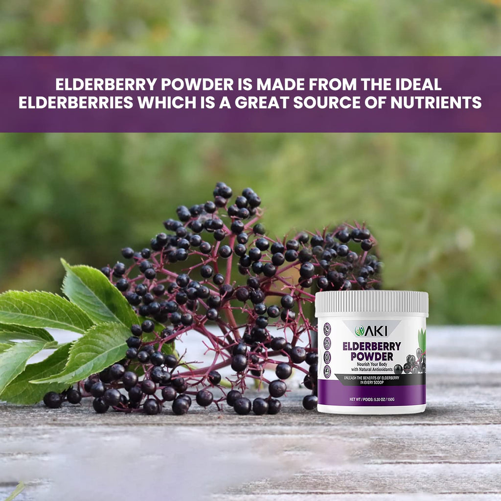 elderberry powder for family recipes