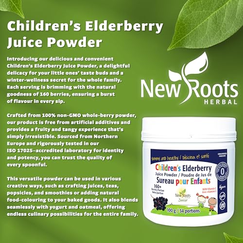 elderberry powder for immune support